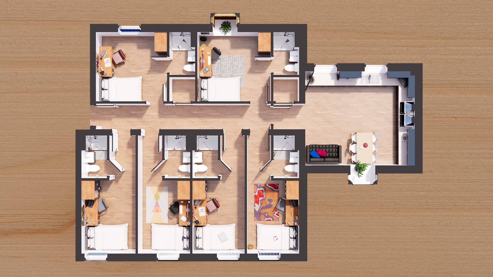 Cluster Room - Malago Scholar Quarters
